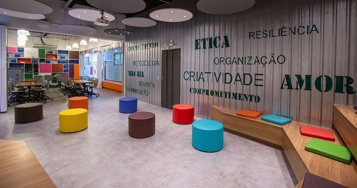 Fachada de Escola: Reformar e Decorar Atelie Urbano Arquitetura